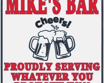 Funny Bar Sign - Etsy