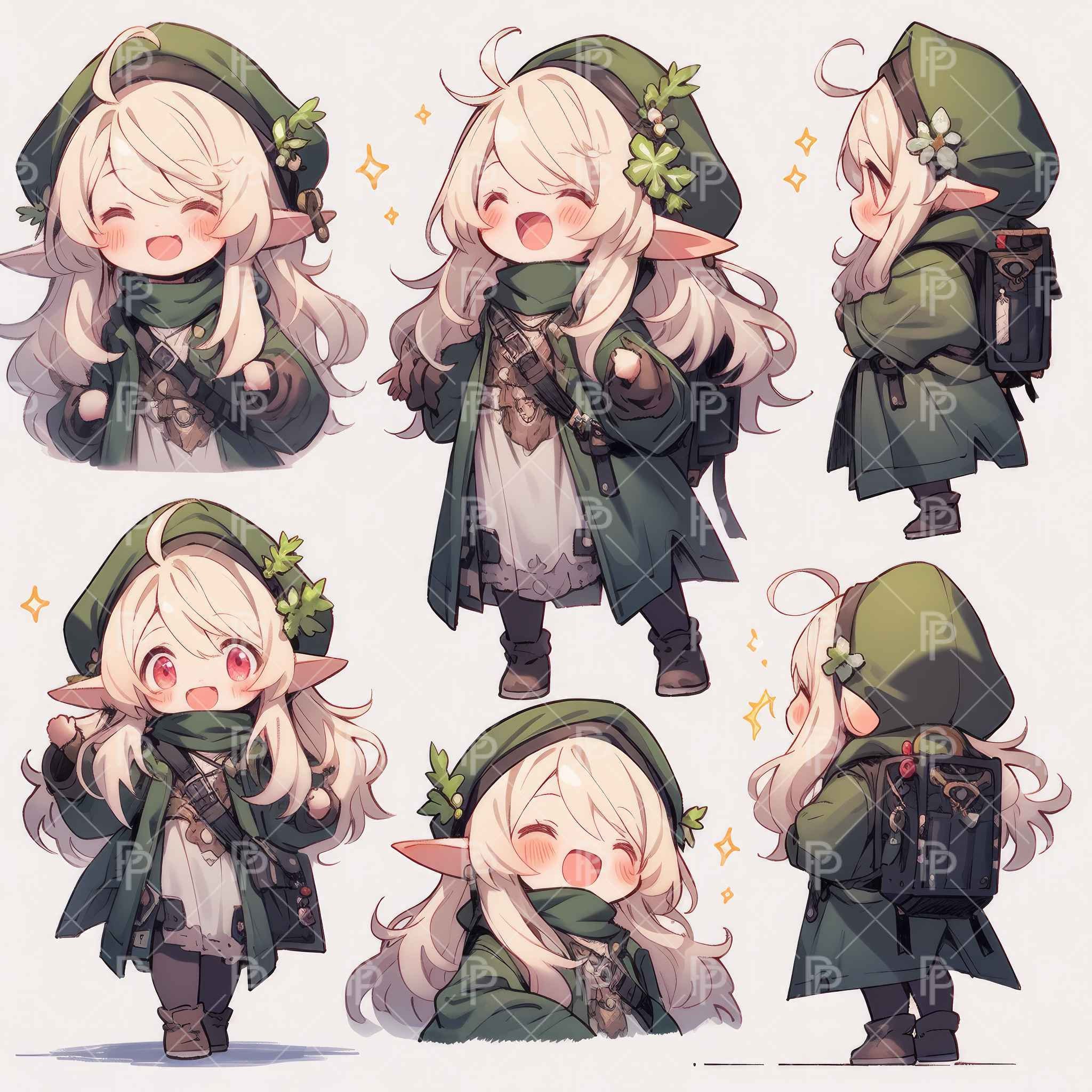 Custom Dnd Portrait - Anime Chibi Styled Dnd Characters for Tabletop ...