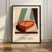 Paris Kitchen Poster Croissant Kitchen Poster French Vintage Retro ...