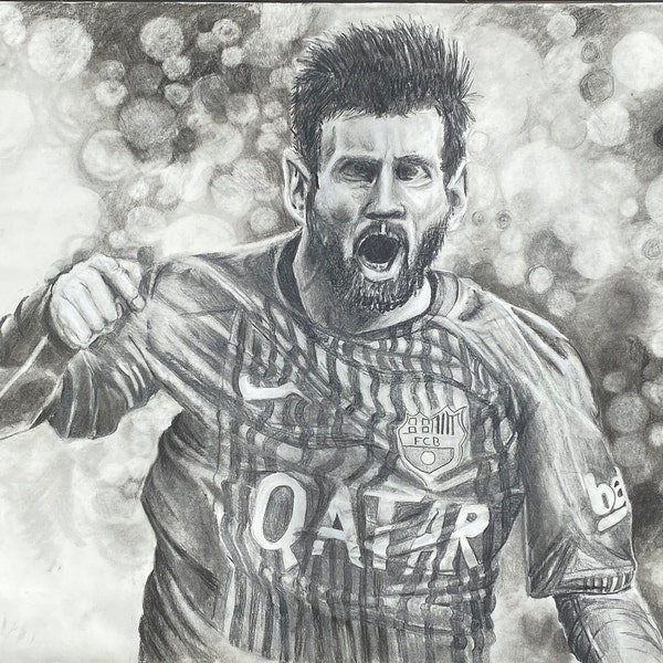 Messi Papercraft - Etsy