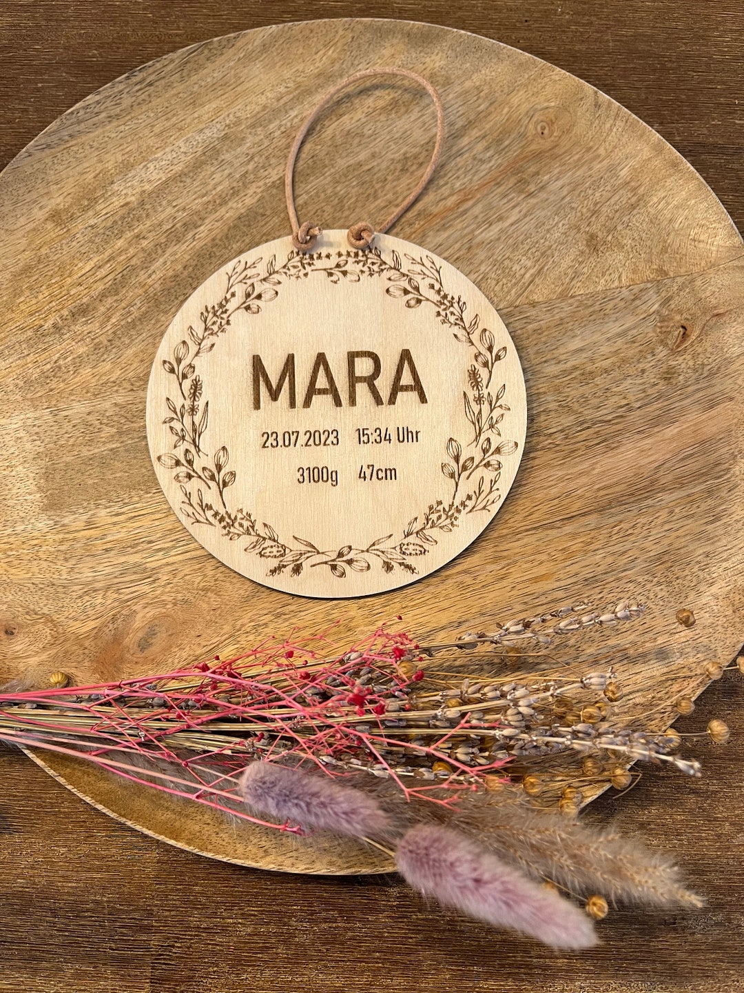 Birth Chart Birth Plate Birth Ribbon - Etsy