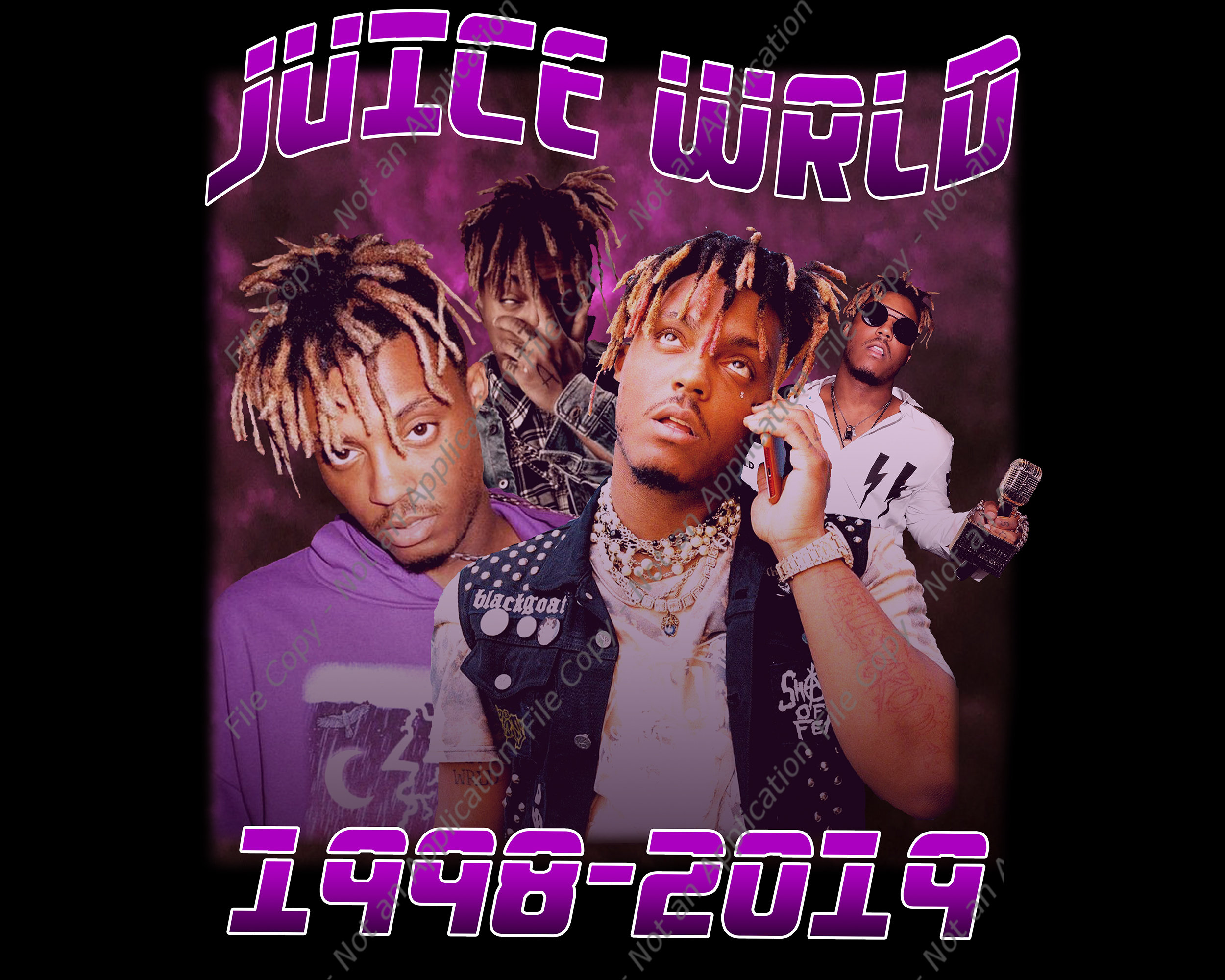 Juice Wrld Png Ready to Print Printable Design Artist - Etsy Finland