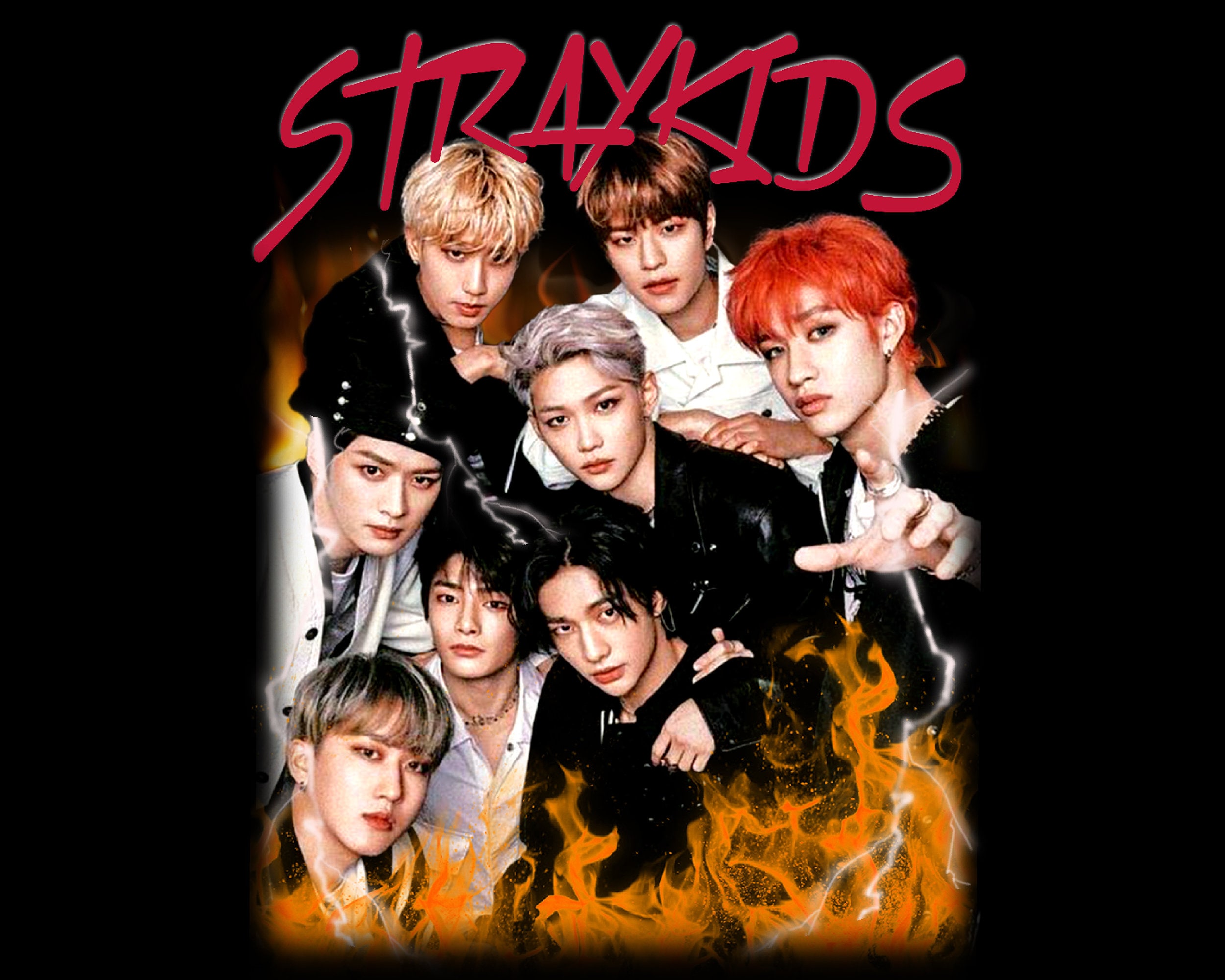 Stray Kids Png Ready to Print Printable Design Artist - Etsy UK