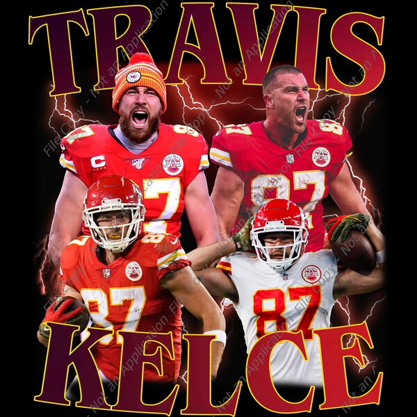 Travis Kelce Printable Svg - Etsy