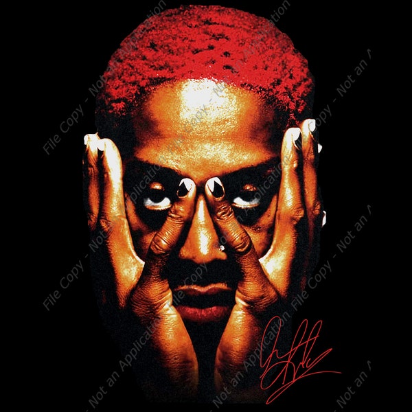 Dennis Rodman Svg - Etsy
