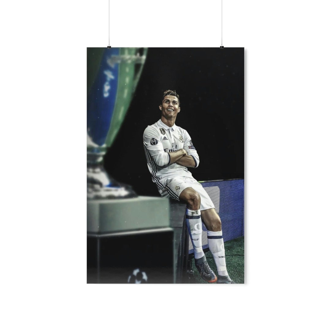CR7 Iconic Champions League Poster premium Matte Vertical - Etsy