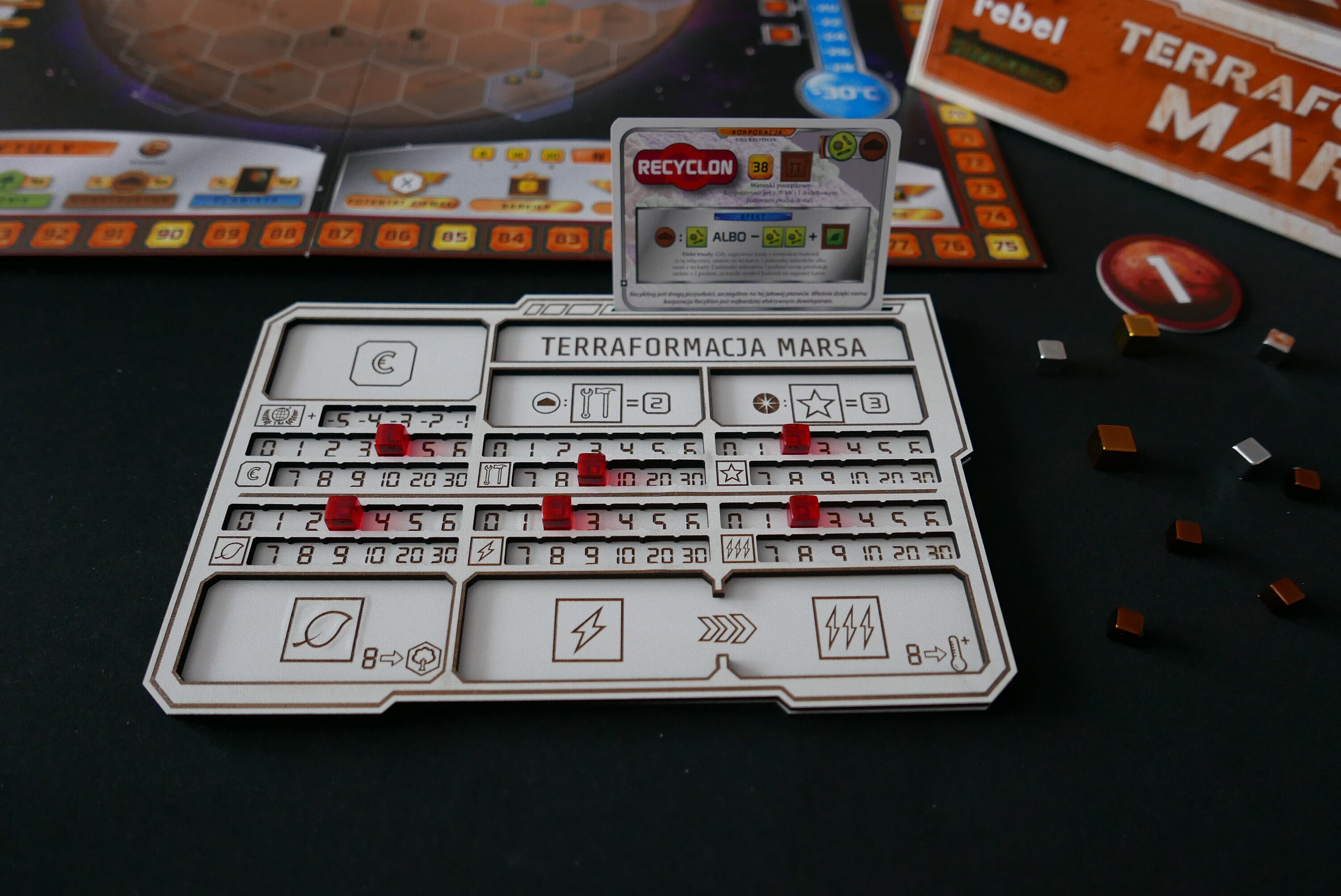 Terraformation Mars Game Board - Etsy