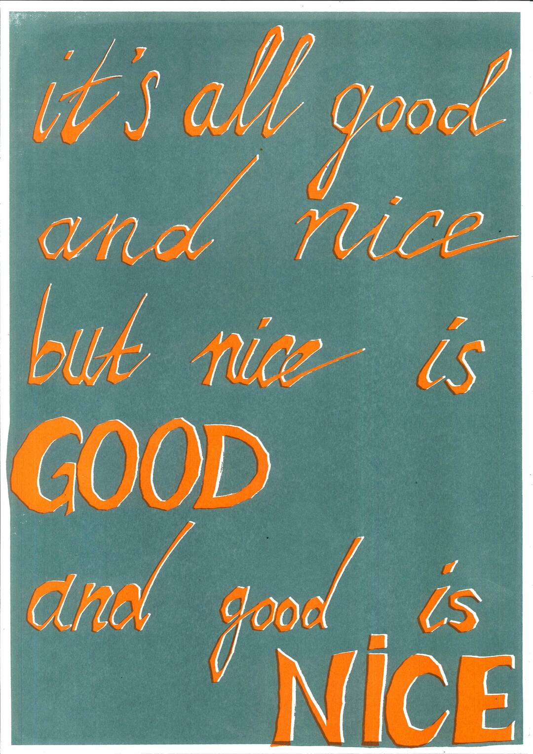 Good and Nice - Etsy