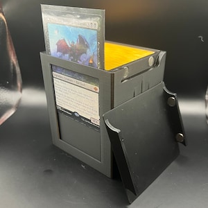 The Command Chamber: 3D Printed Commander Deck Box With Magnetic Lid ...