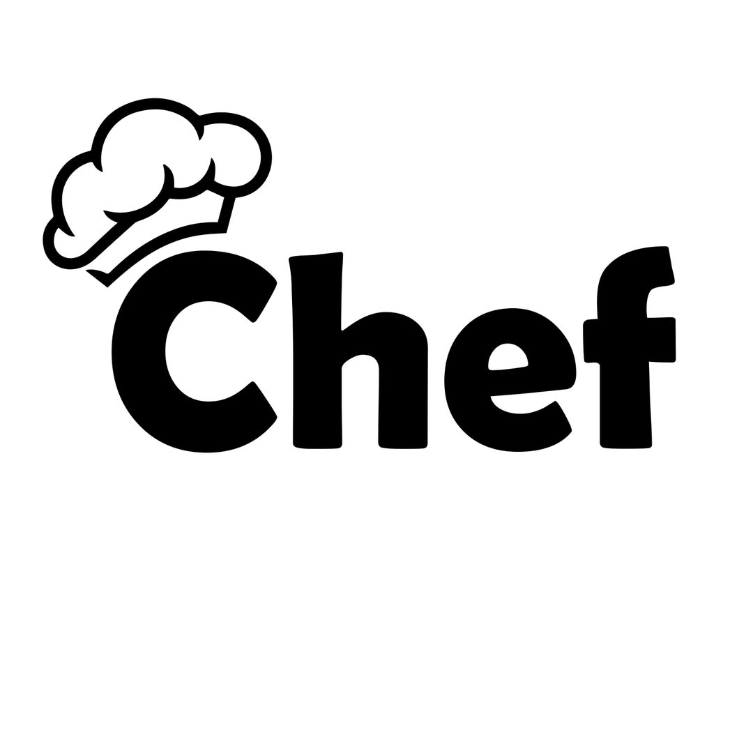 Chef Svg Cut File, Instant Download Kitchen Silhouette, Cooking Svg ...