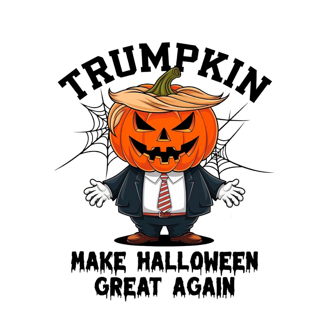 Trumpkin Svg, Trump Halloween Svg, Trumpkin Make Halloween Great Again ...