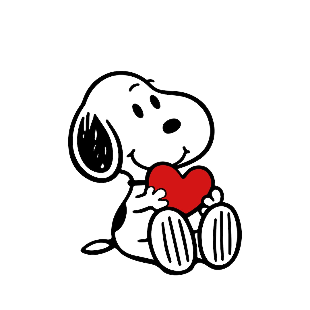 Snoopy Svg, Peanuts SVG, Snoopy Clipart, Snoopy PNG, Snoopy Printable ...