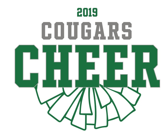 Cheer Team Svg Png, Cheerleader Template, Cheer Cut File Svg With Font ...