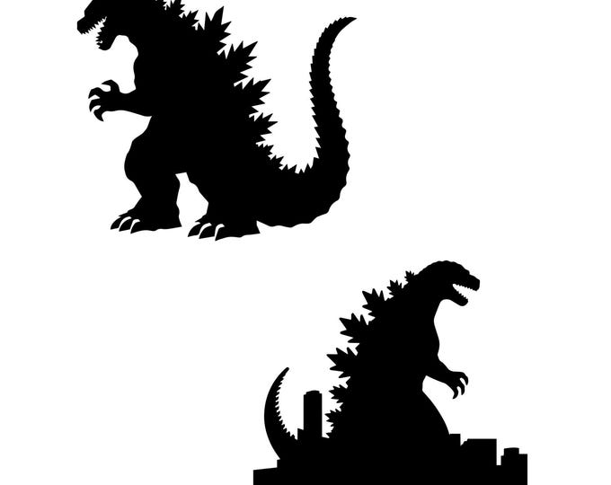 290+ Godzilla SVG Files Bundle | High-quality Digital Clipart for ...