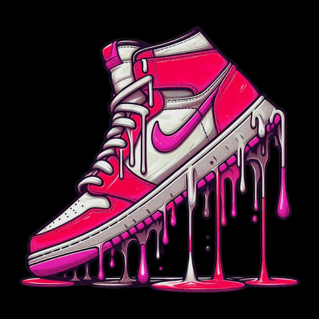 Dripping Sneakers Png, Dripping Png, Dripping Sneakers Clipart ...