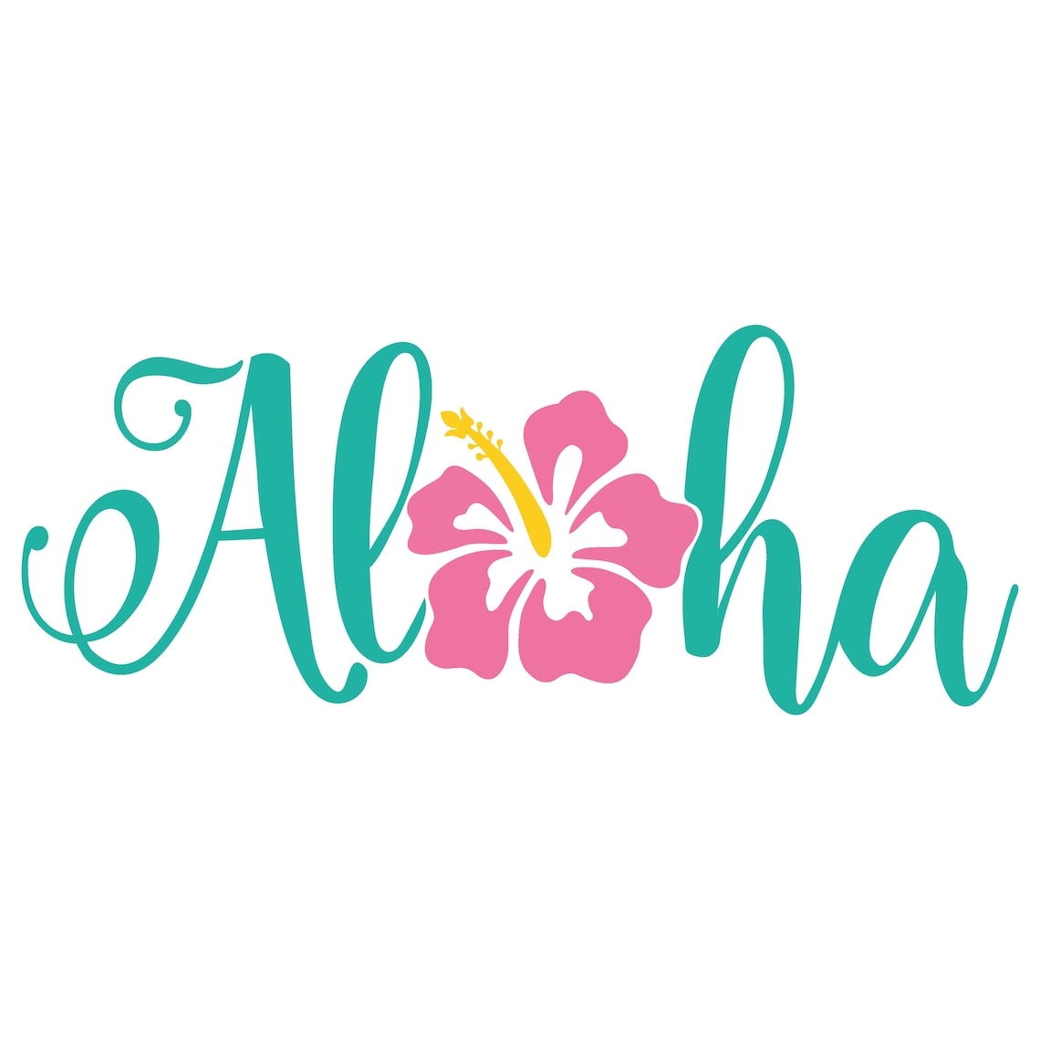 Aloha , Instant Digital Download , Svg, Png, Jpg and Eps Hawaii ...