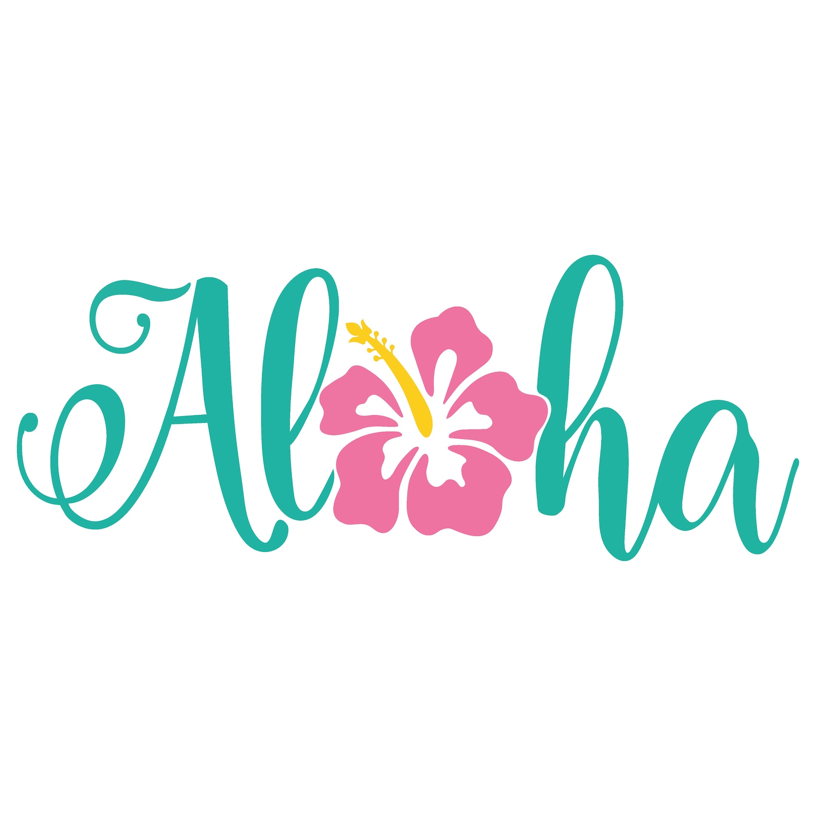 Aloha , Instant Digital Download , Svg, Png, Jpg and Eps Hawaii ...