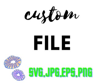 Custom Svg Cut Files, Digital Download, Made to Order - Etsy