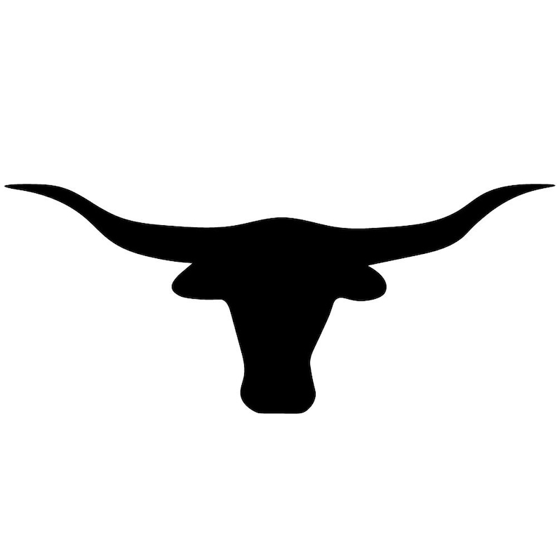 Longhorn Vector, Raster SVG, PNG, JPG - Etsy