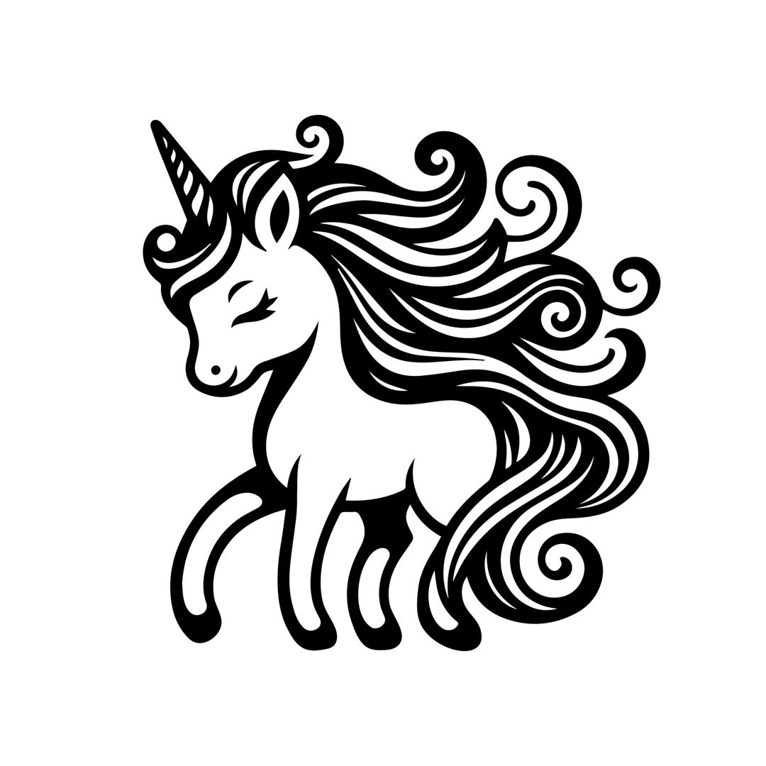 Unicorn SVG , Unicorn PNG , Unicorn Clipart, Unicorn SVG Cut Files for ...
