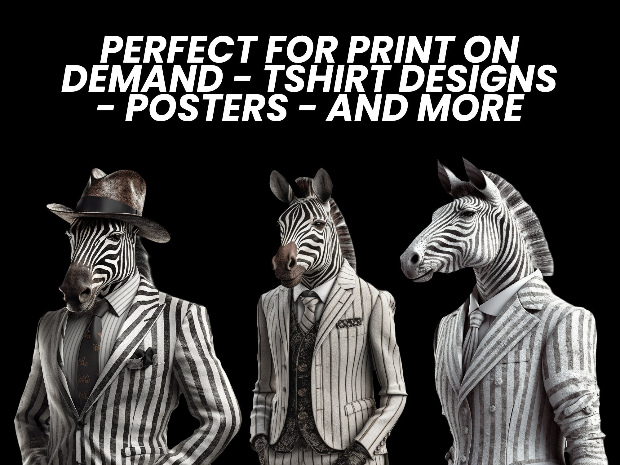 21 Gangster Animal Designs - Gangster Zoo - Tshirt Designs - 4096x4096 ...
