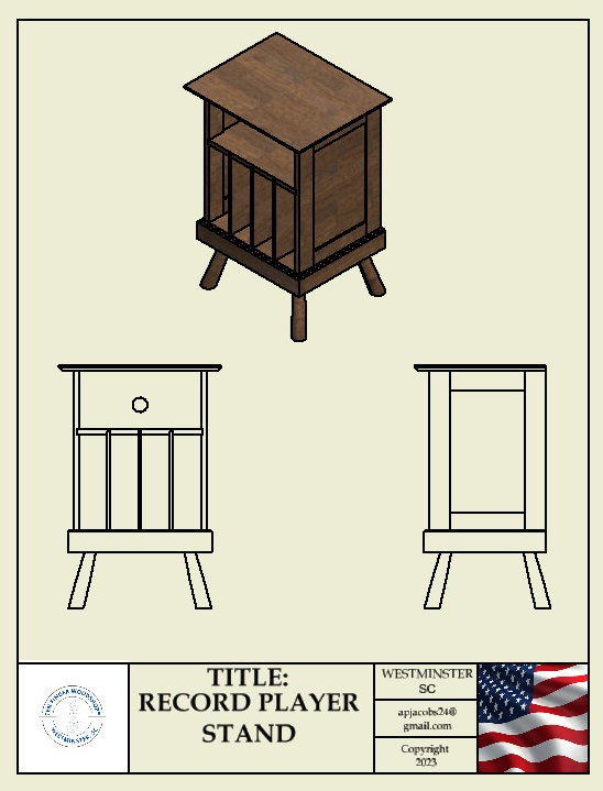Record Player Project Plan - Etsy