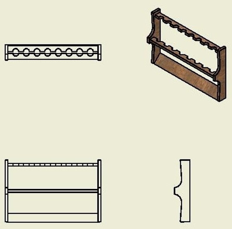 Wood Lathe Tool Holder Project Plan - Etsy