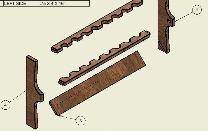 Wood Lathe Tool Holder Project Plan - Etsy