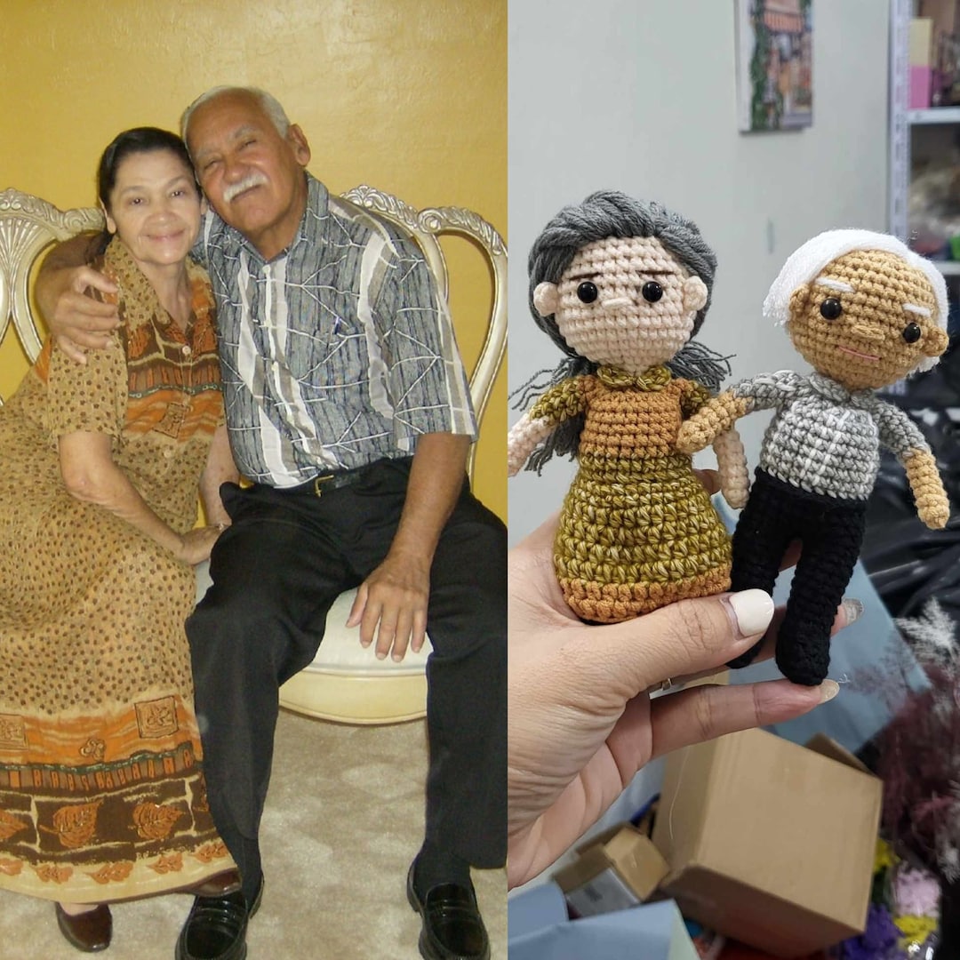Custom Crochet Dolls, Personalized Crochet Doll, Crochet Couple Gift ...