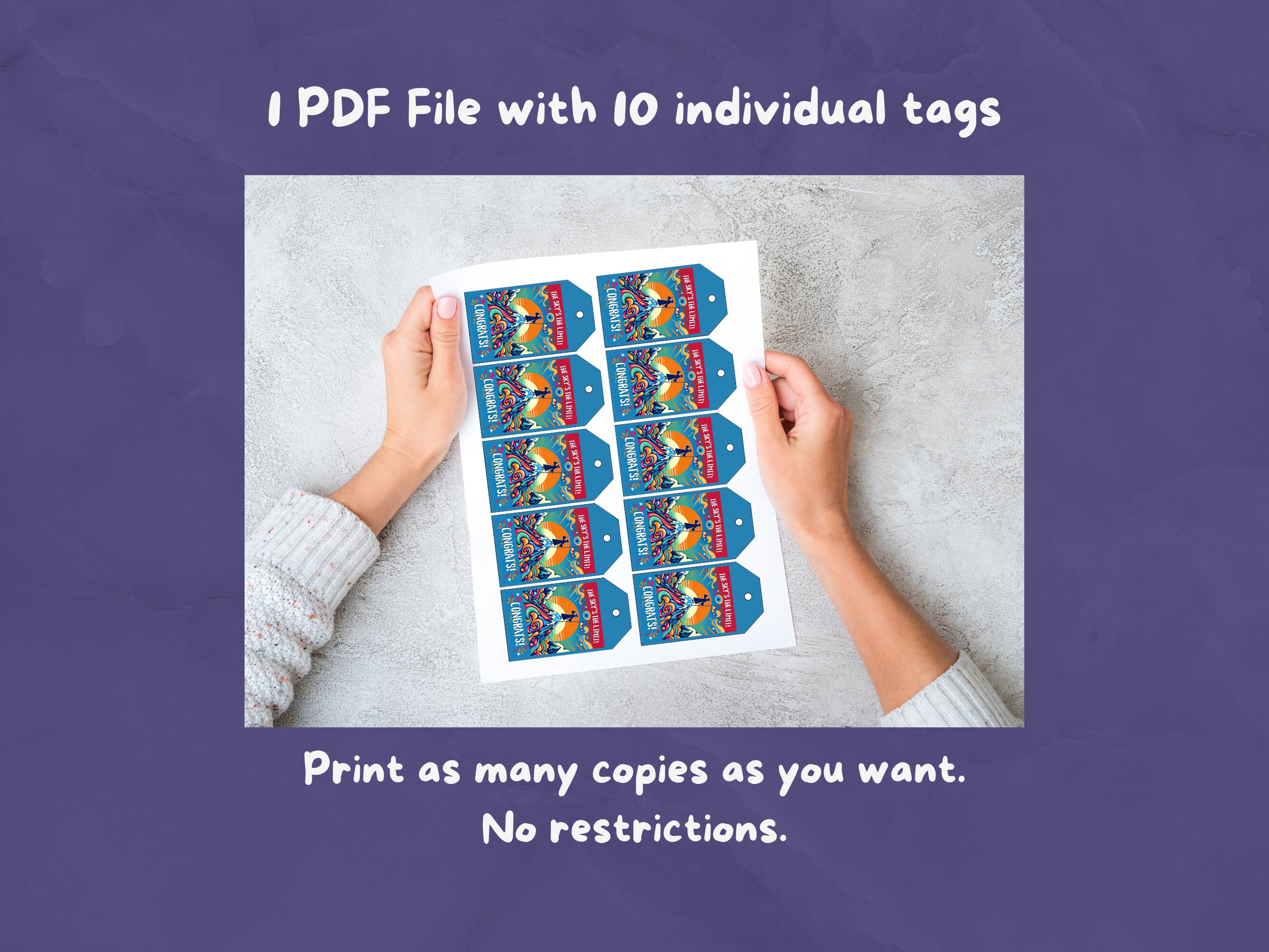 Graduation Gift Tags Perfect Party Favors for the Seniors in Class of ...