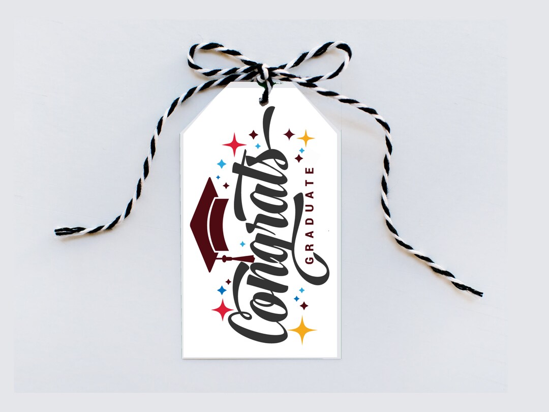 Graduation Gift Tags - Perfect Party Favors for the Seniors in Class of ...