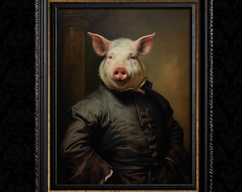 Soul of a Piglet DIGITAL DOWNLOAD, Pig Printable, Pig Wall Art, Pig Art ...