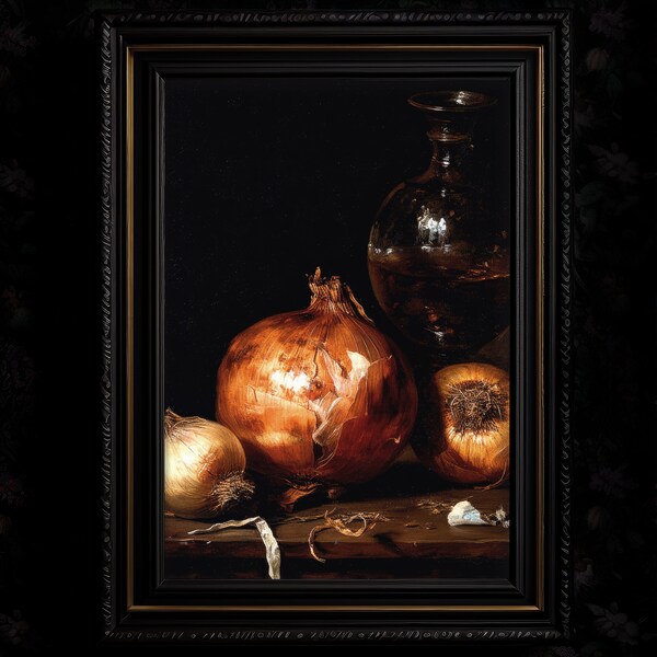 Onions Still Life - Etsy