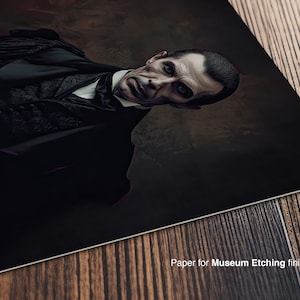 Victorian Dracula Vintage Wall Decor Print - Etsy