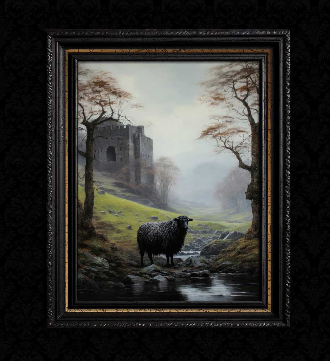 Black Sheep Art Print - Etsy