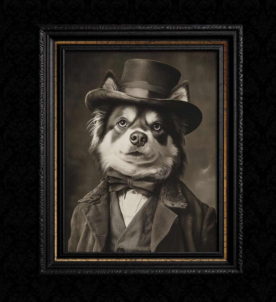 The Noble Tramp: Fantasy Photo of Victorian Siberian Husky Fine Art ...