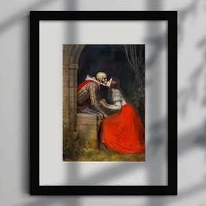 Gothic Romance Wall Decor Art Print - Etsy