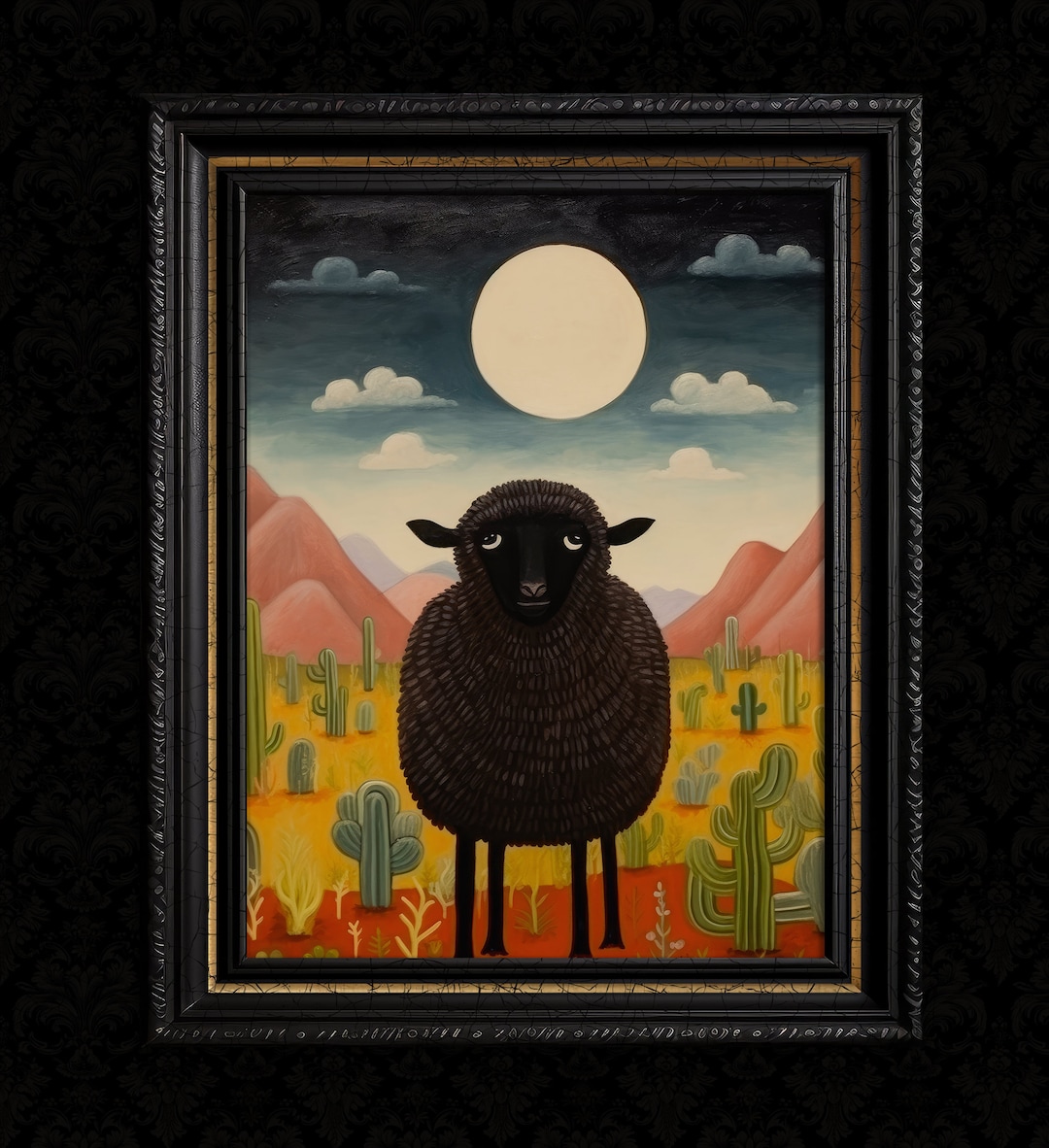 Black Sheep Art - Black Sheep Art Print - Etsy