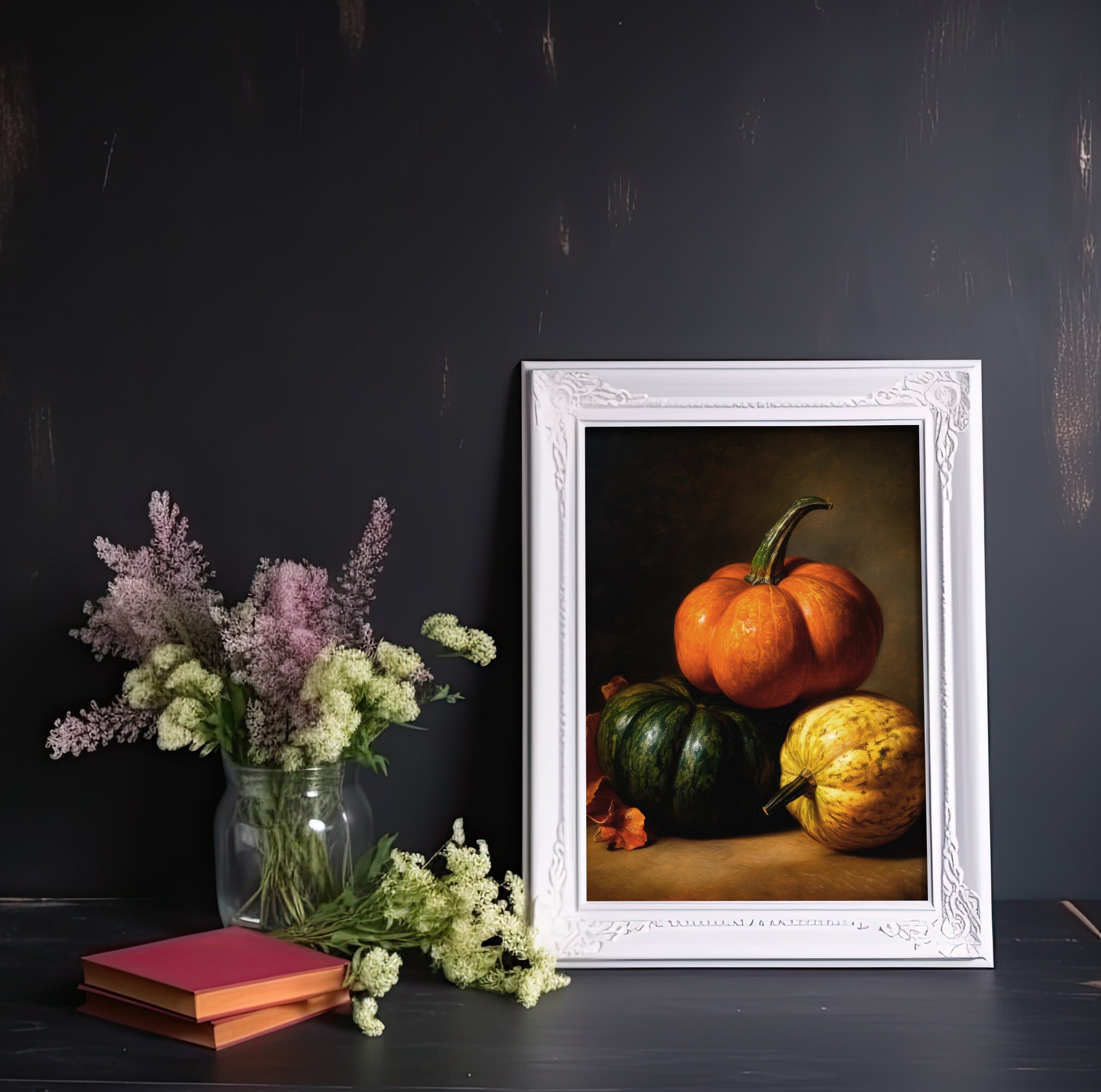 Vintage Squash Still Life Wall Decor Print - Etsy