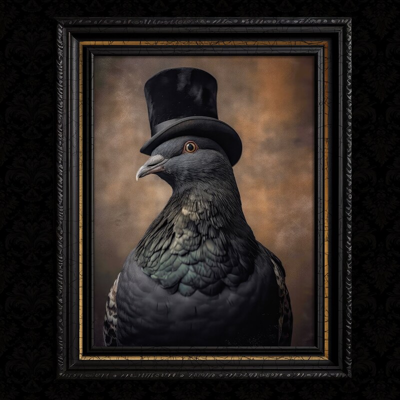 Pigeon Art - Etsy