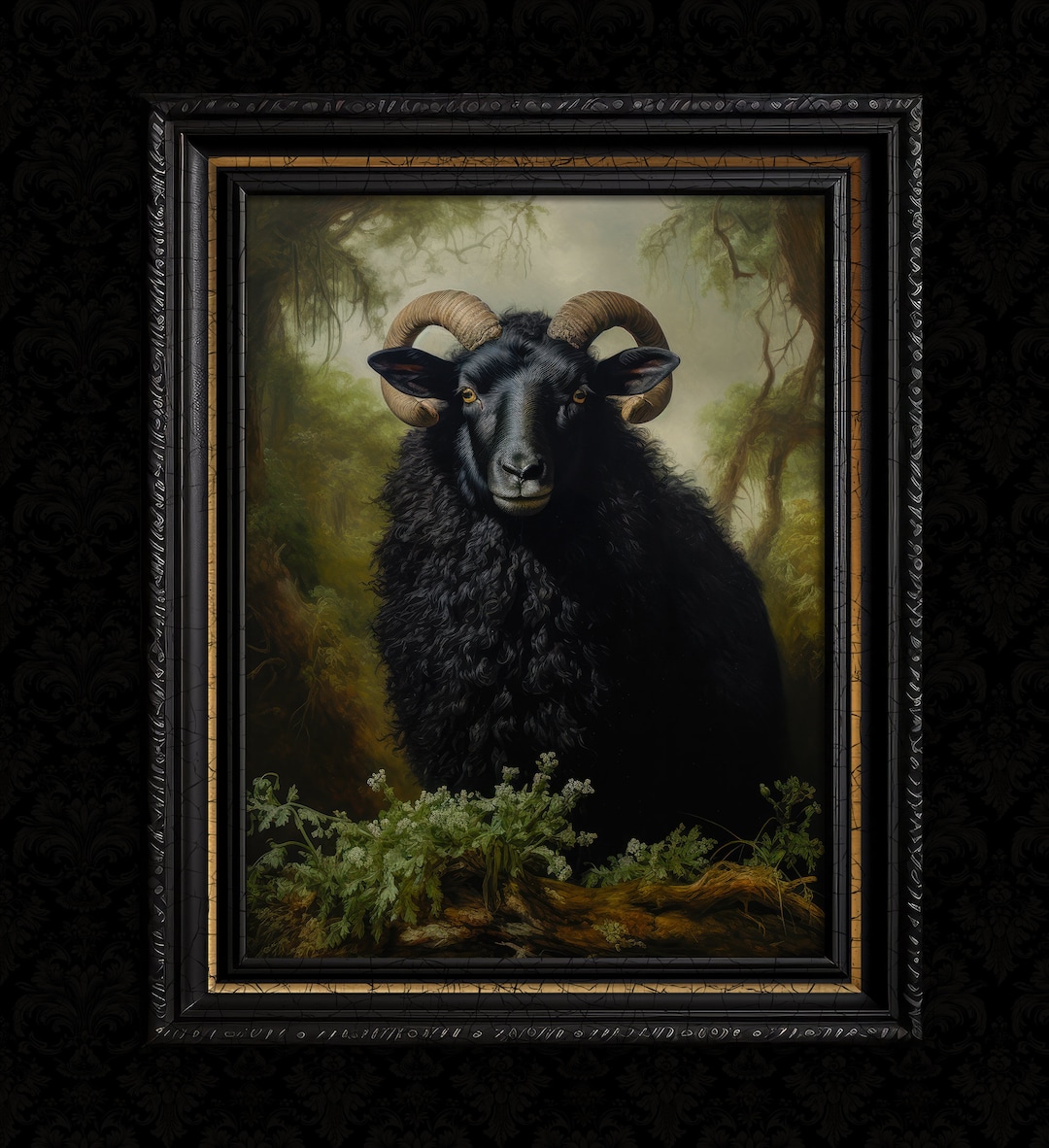 Black Sheep Art Wall Decor Print - Etsy