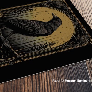 Raven Art Print - Etsy