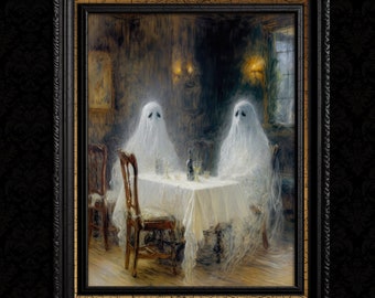 Victorian Ghost in the City Gothic Wall Decor - Etsy