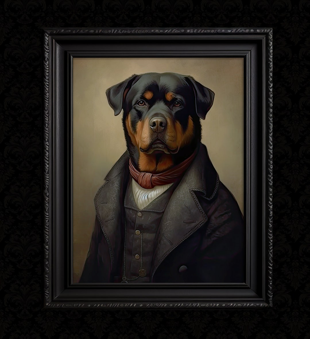 Rottweiler Art Print - Etsy