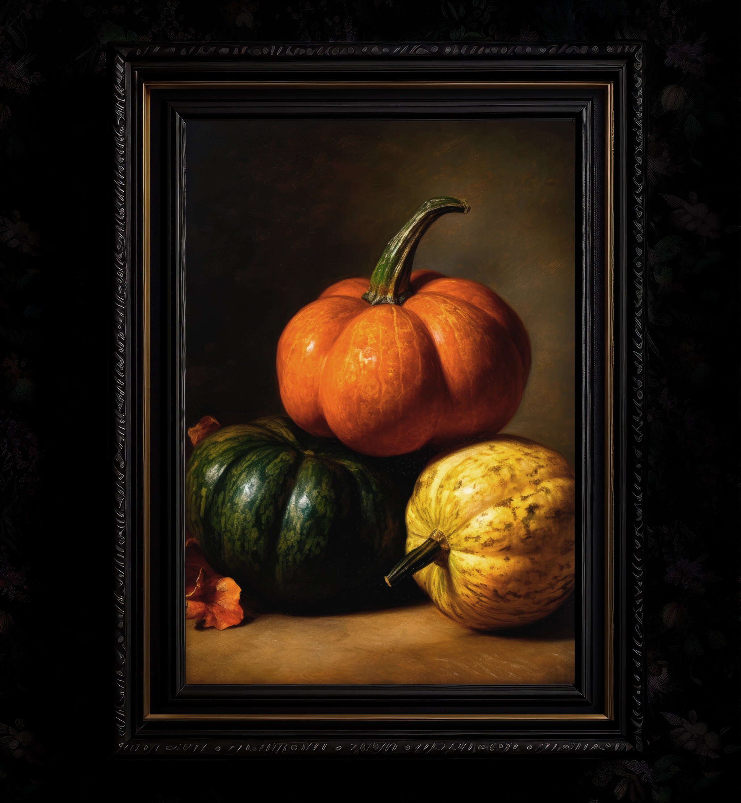 Vintage Squash Still Life Wall Decor Print - Etsy