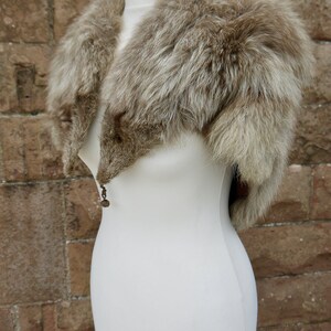 Vintage Silver Fox Stole Late 1940s - Etsy