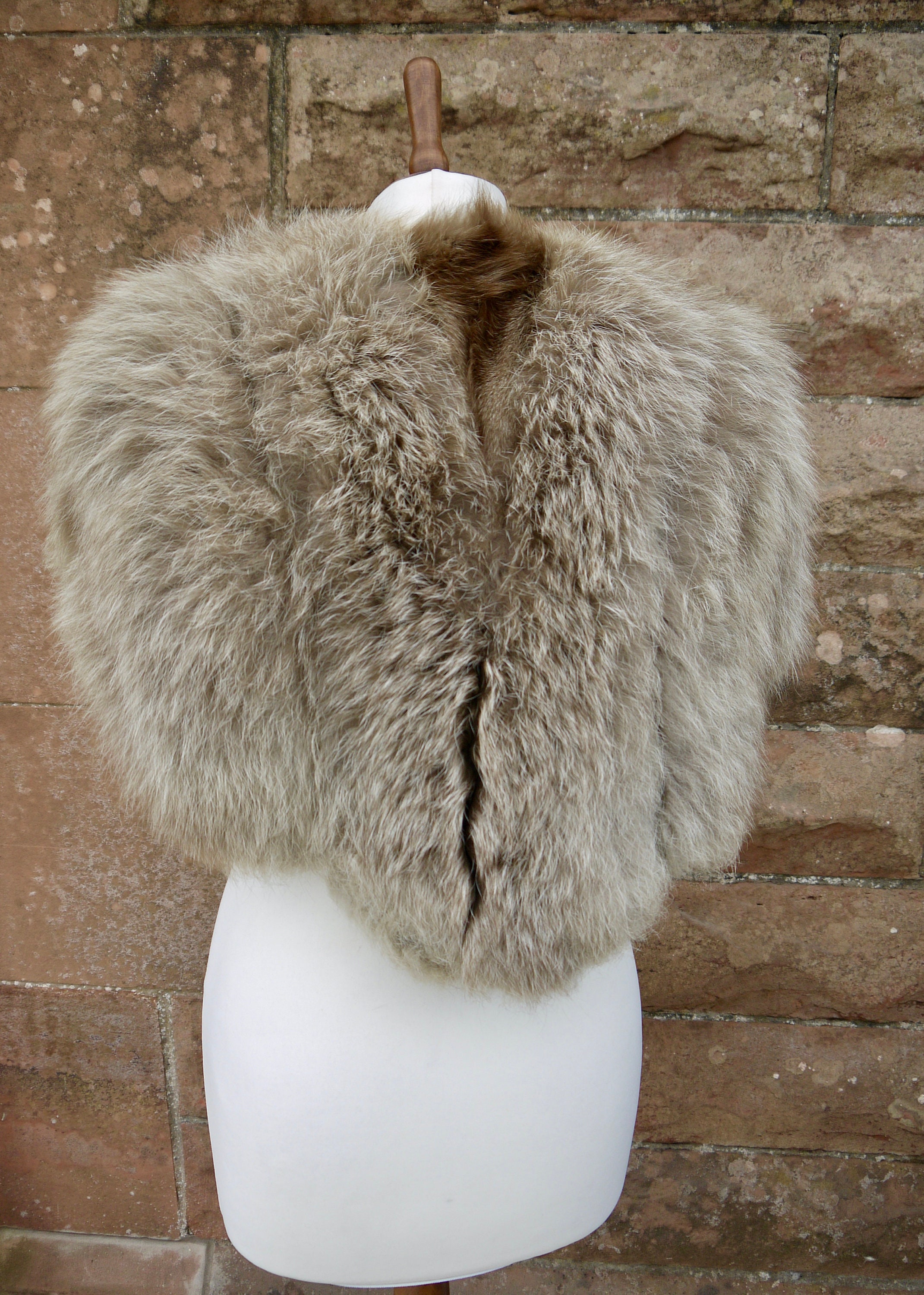 Vintage Silver Fox Stole Late 1940s - Etsy