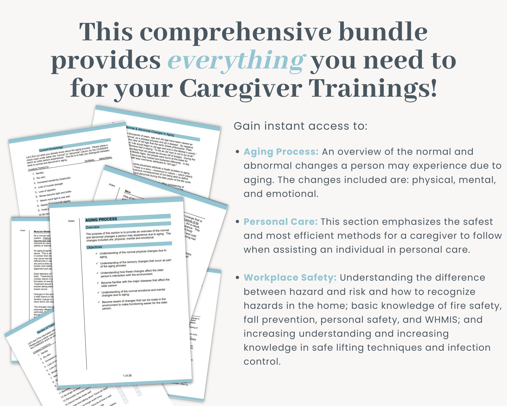 Caregiving Checklist Caregiver Employment Agreement Home Health ...