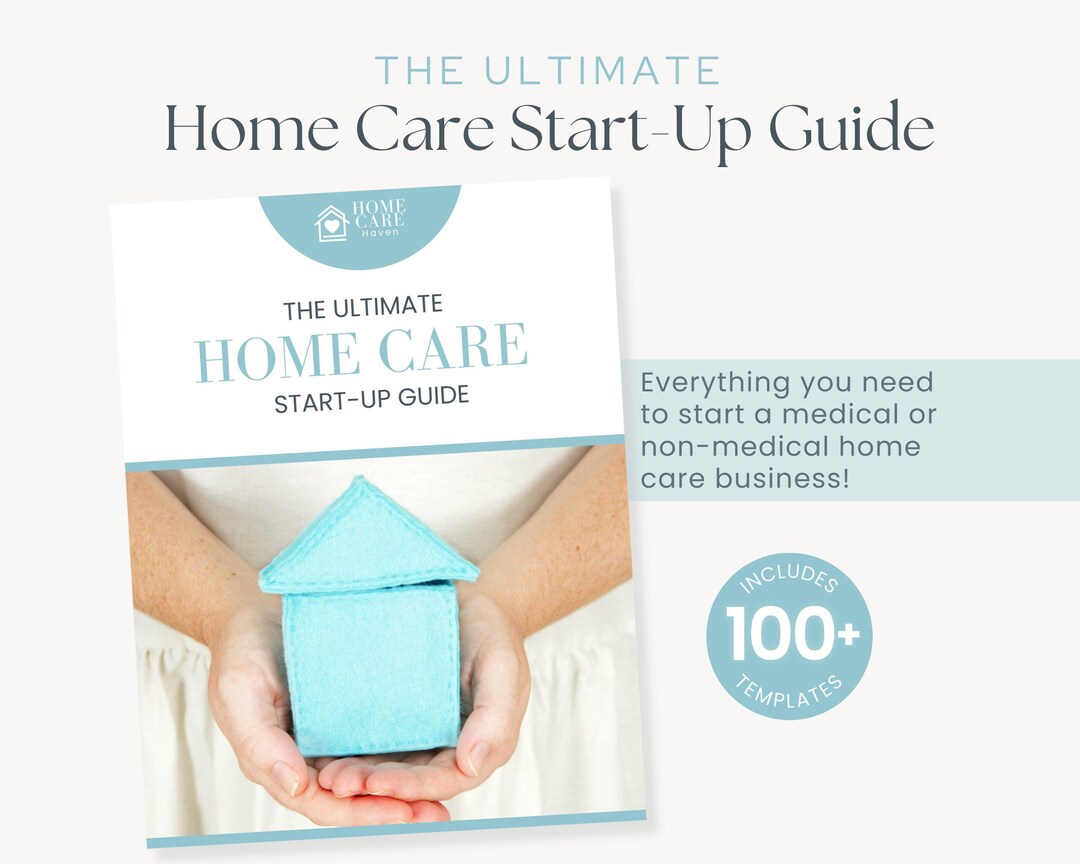 Home Care Business Templates Bundle | Personal Care Agency | in Home ...