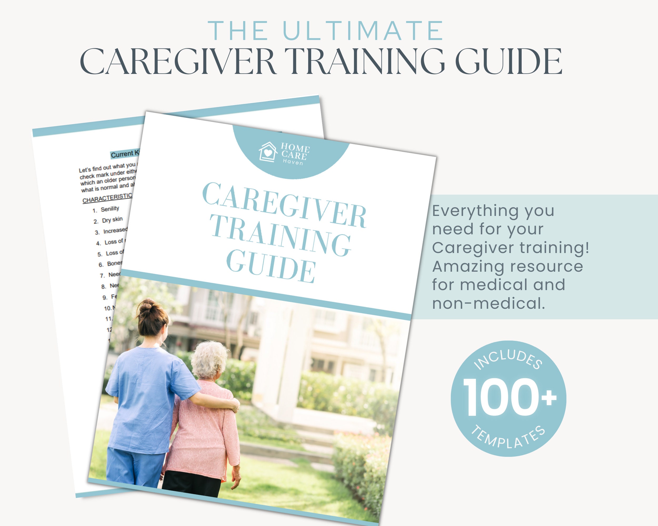 Caregiving Checklist Caregiver Employment Agreement Home Health ...